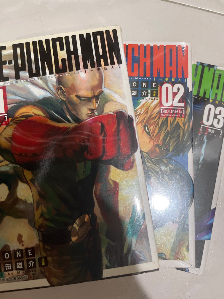 One punch man manga, Hobbies & Toys, Books & Magazines, Comics & Manga on Carousell