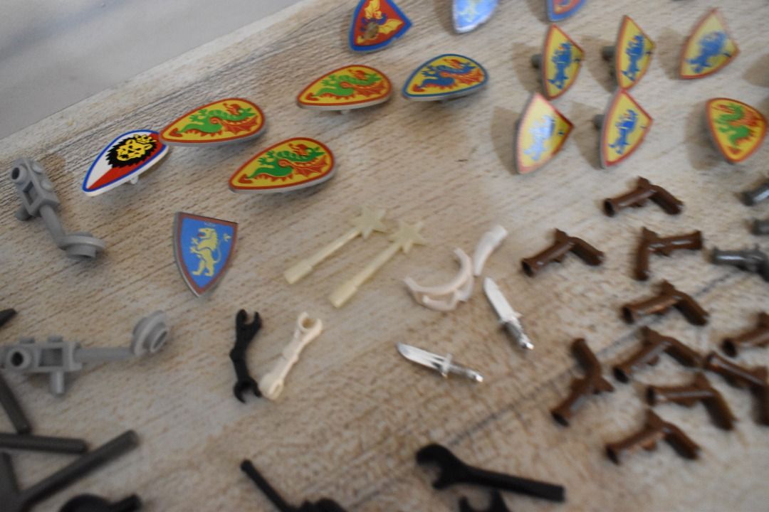 Original LEGO Vintage Weapons lot on Carousell