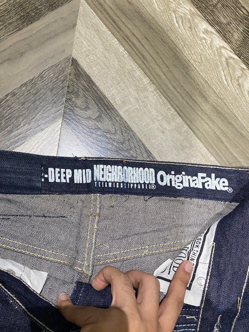 OriginalFake Neighborhood Japanese Denim Pants on Carousell
