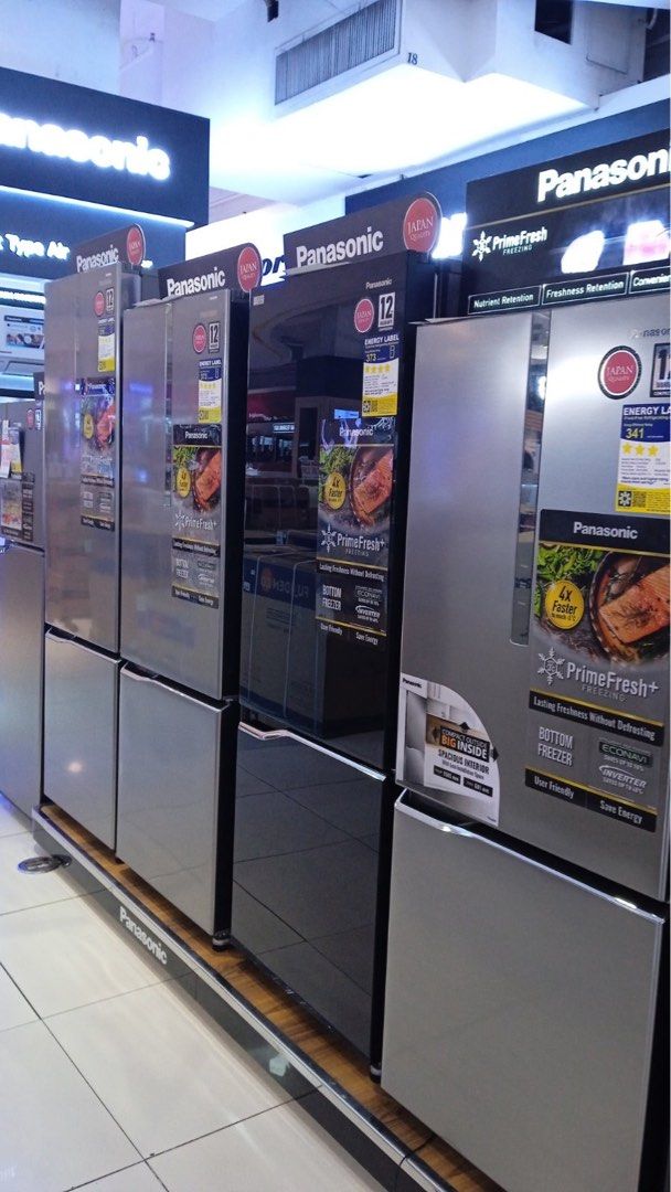 PANASONIC BOTTOM FREEZER INVERTER REFRIGERATOR, TV & Home Appliances ...