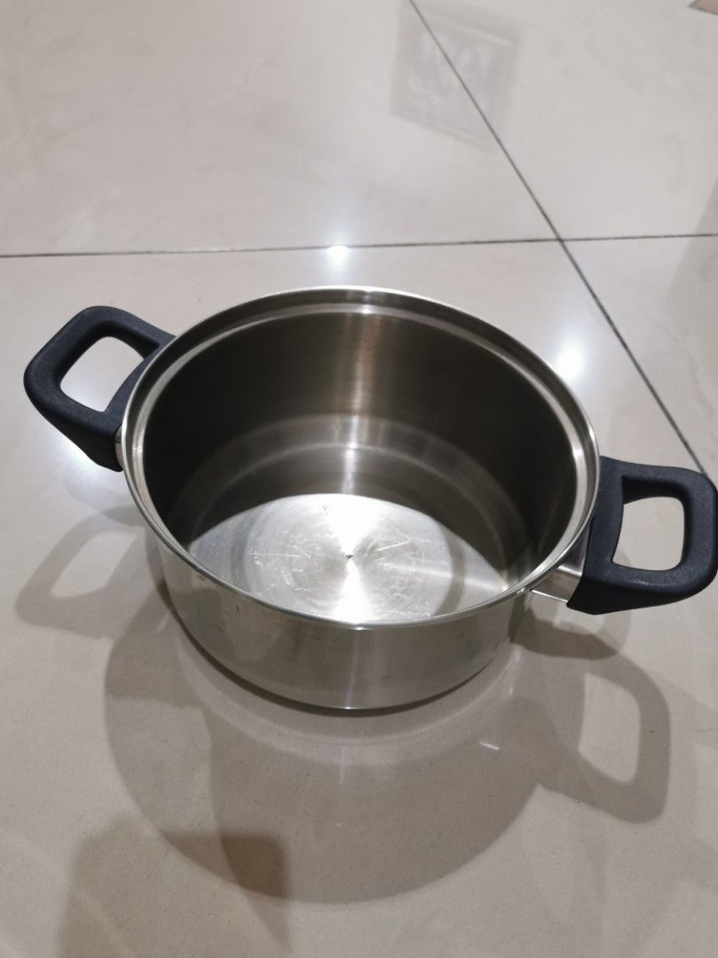 Panci Stainless 555 tanpa Tutup, Kitchen & Appliances di Carousell