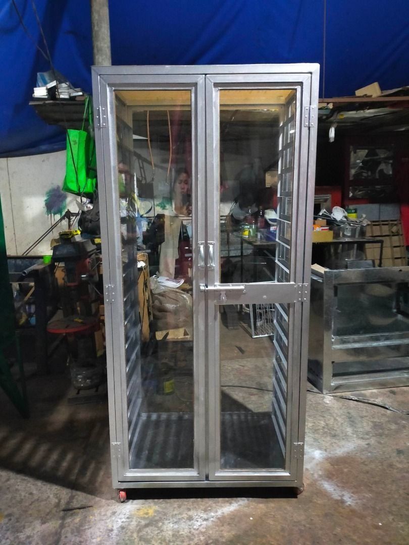 Pandesal Tray Rack Heavy Duty Tray rack 30 Layers Stainless Bangka ...