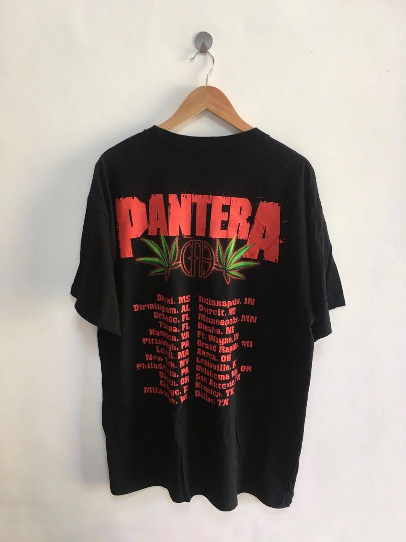 Pantera Cowboys From Hell Tour Band T-Shirt, Men's Fashion, Tops & Sets ...