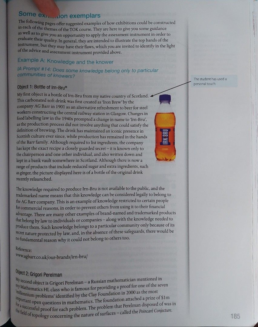 Pearson IB ToK Textbook, Hobbies & Toys, Books & Magazines, Textbooks ...