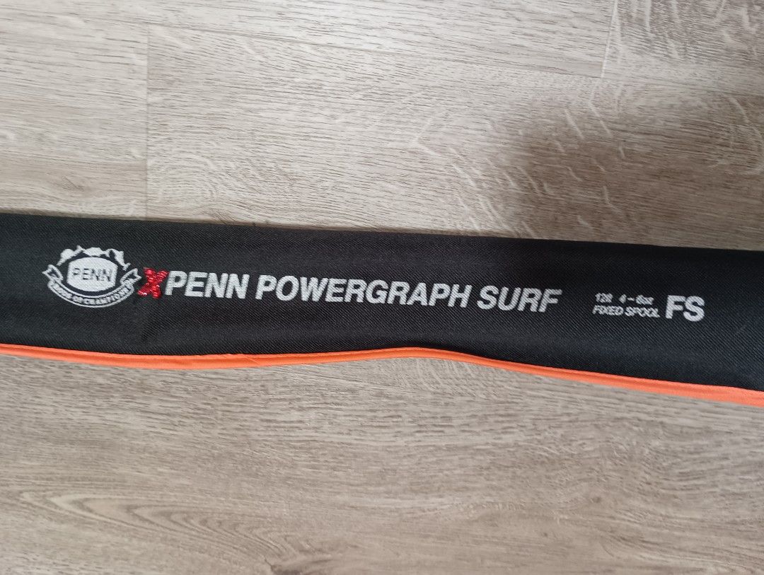 Surf Rod Penn powergraph, Sports Equipment, Fishing on Carousell