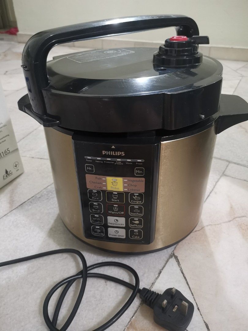 Philips pressure cooker, TV & Home Appliances, Kitchen Appliances ...