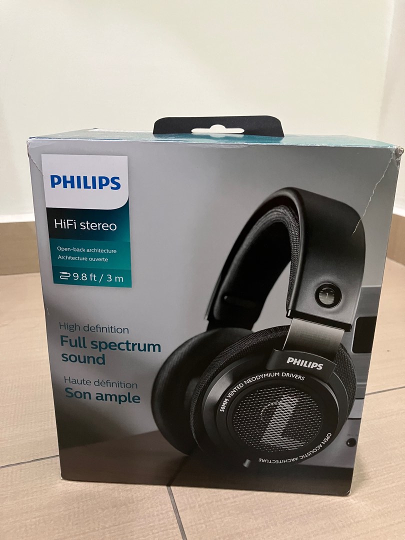 Philips sph9500 open-back headphones, Audio, Headphones & Headsets on ...