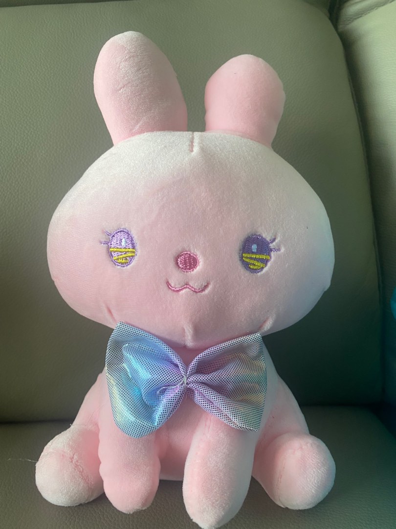 Pink Plushie, Hobbies & Toys, Toys & Games on Carousell