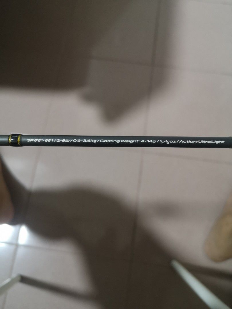 Pioneer Evo II solid carbon rod, Sports Equipment, Fishing on Carousell