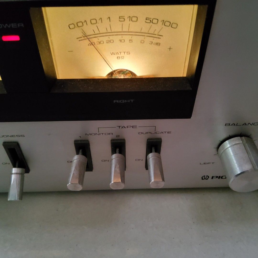 PIONEER SA 7800 II. MADE IN JAPAN. 100 VOLTS. IN EXCELLENT WORKING ...