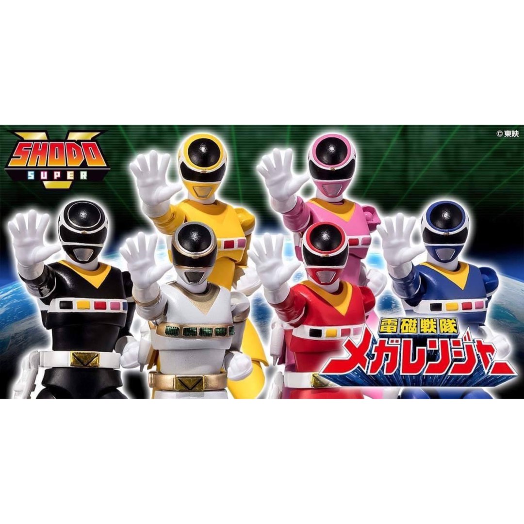 PO: Shodo Super Denji Sentai Megaranger, Hobbies & Toys, Toys & Games ...