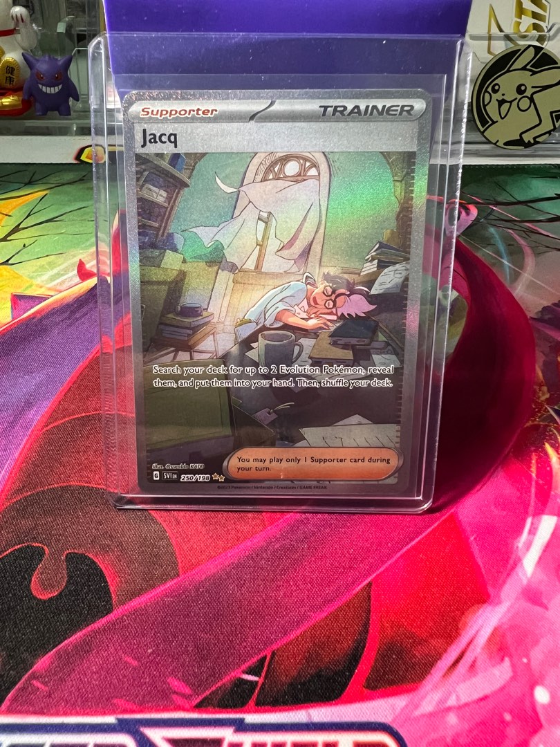 Pokemon Card Jacq Trainer Scarlet & Violet SV01, Hobbies & Toys, Toys ...