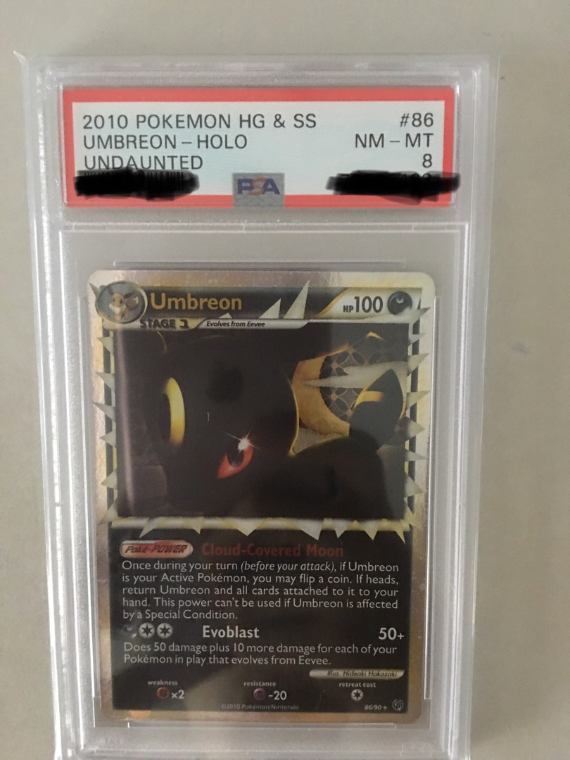 Pokemon card umbreon vmax alt art undaunted evolving skies silver ...