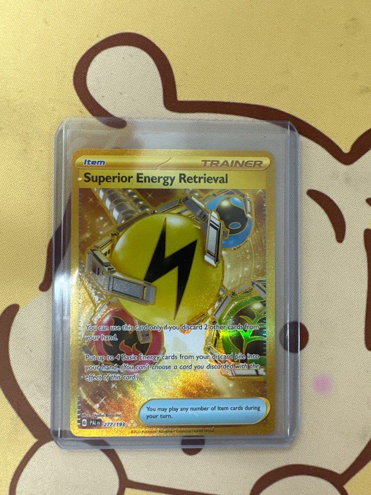 Pokemon Superior Energy Retrieval - 277/193 - SV02: Paldea Evolved ...