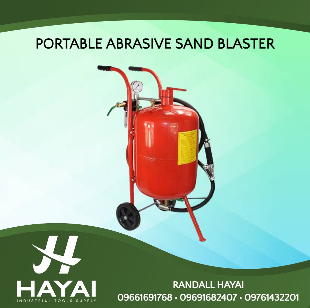 Portable Abrasive Sand Blaster | Sandblasting Tank, Commercial ...