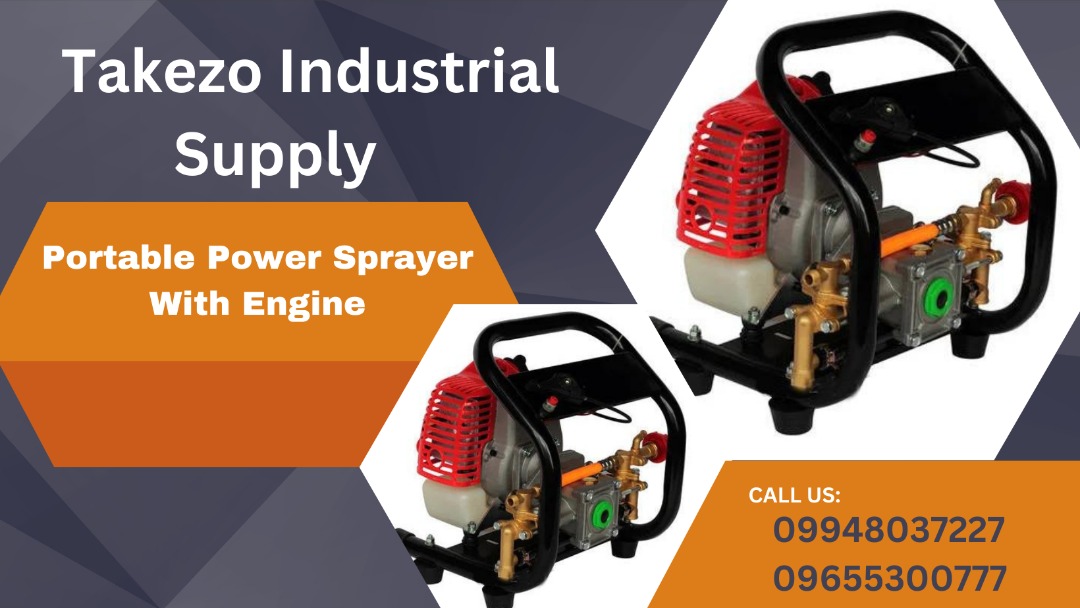Portable Power Sprayer With Engine, Commercial & Industrial ...