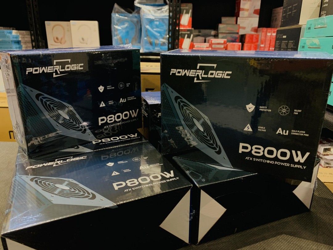 Powerlogic ATX-800w 20+4 Pin Switching Power Supply PSU, Computers ...