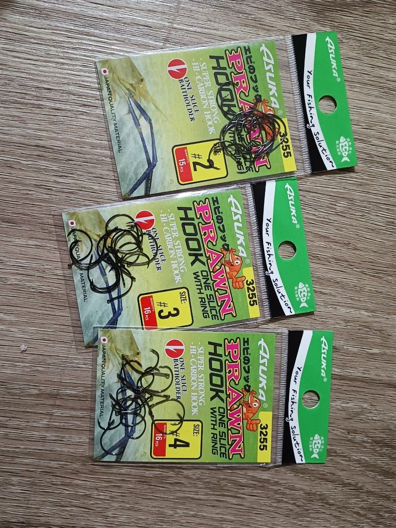 Prawning hook, Sports Equipment, Fishing on Carousell