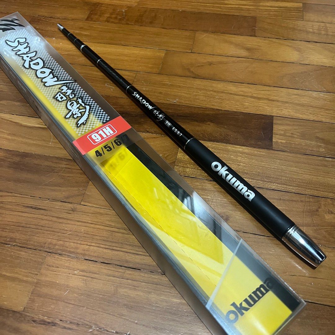 Prawning Rod Okuma Shadow 91H, Sports Equipment, Fishing on Carousell