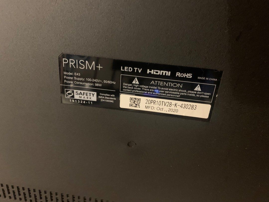 Prism Tv, TV & Home Appliances, TV & Entertainment, TV on Carousell