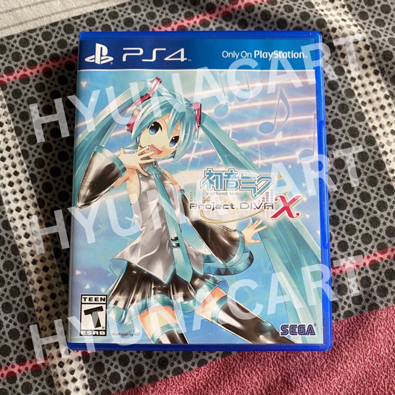 project diva x hatsune miku vocaloid playstation game PS4 on Carousell