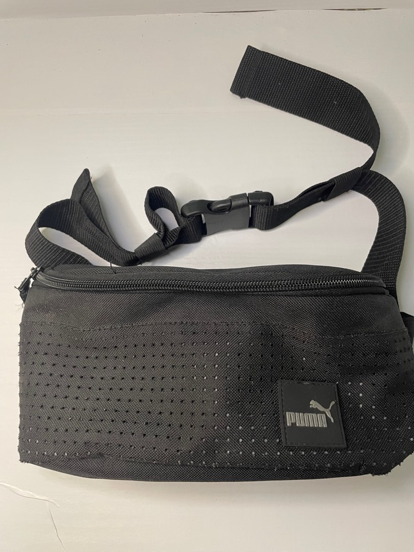 Puma belt bag - black on Carousell