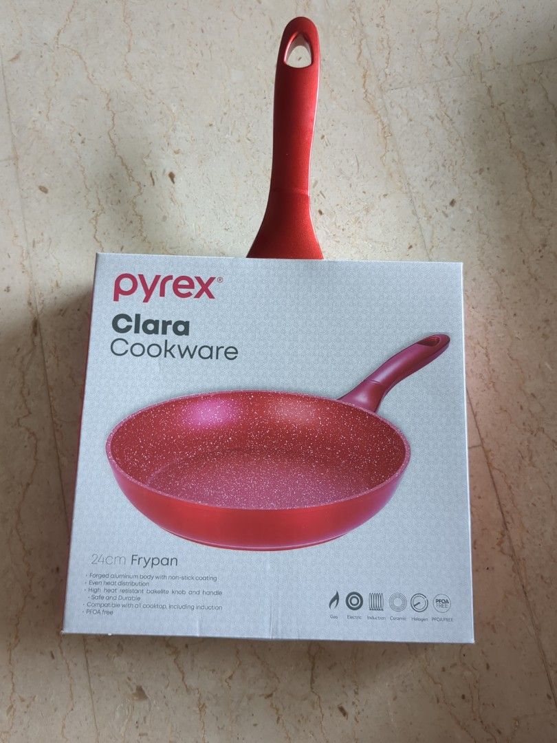 Pyrex Clara Cookwares : Casserole/ Wokpan/Saucepan/Frypan, Furniture ...