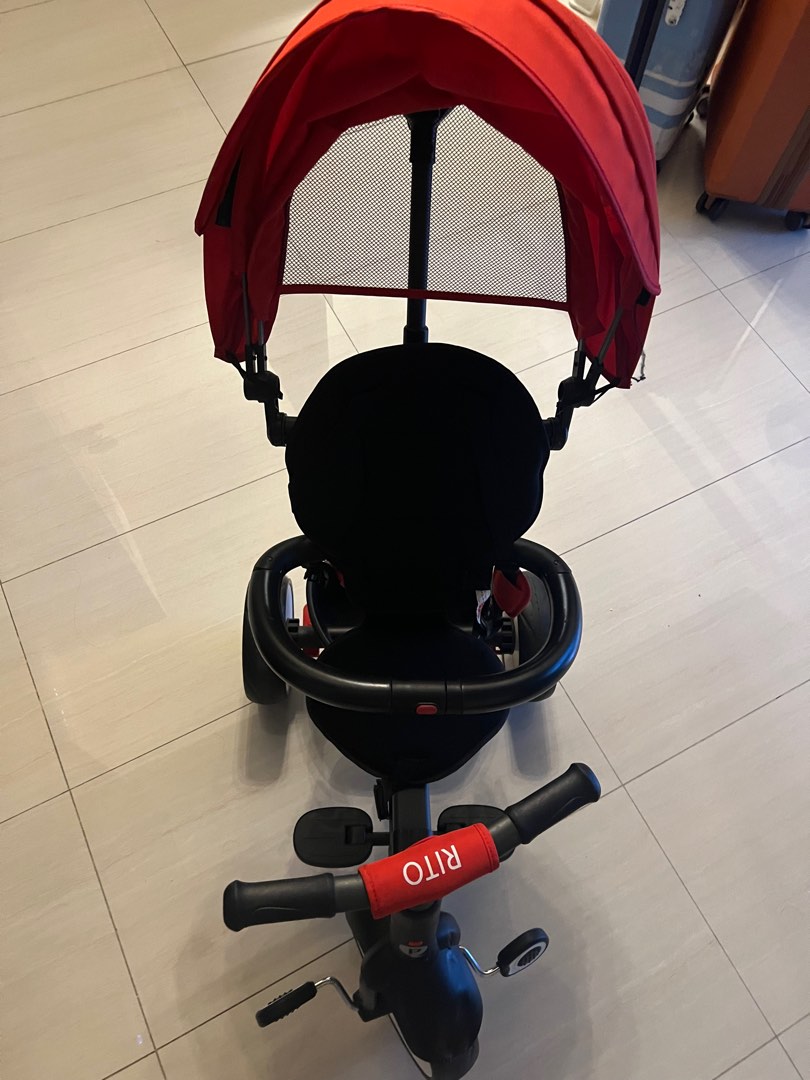 QPlay Rito 3-in-1/ Rito Star Easy Foldable Tricycle, Babies & Kids ...