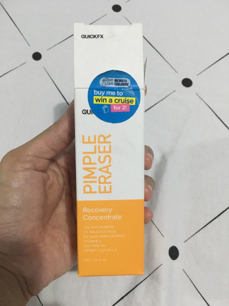 Quickfx Pimple Eraser Recovery Concentrate, Beauty & Personal Care ...