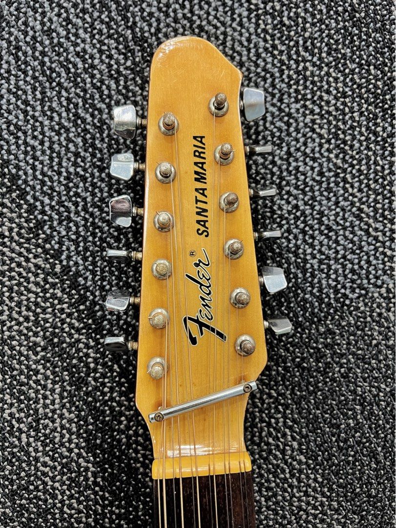 Rare Fender Santa Maria 12-strings MIK (Made in Korea), Hobbies & Toys ...
