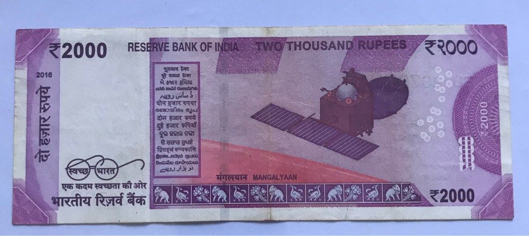 India 2000 rupee Indian Banknote currency , Hobbies & Toys, Memorabilia ...