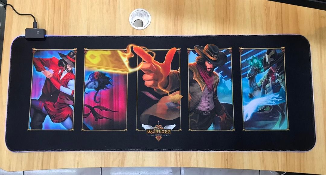 RASURE EXTENDED MOUSE PAD RGB, Video Gaming, Gaming Accessories, In ...