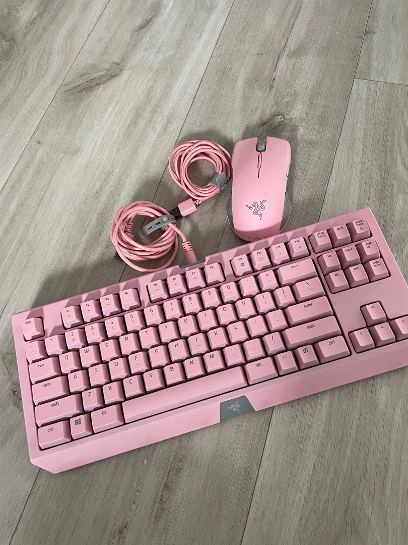 Razer Blackwidow Te Chroma V2 Keyboard And Mouse Set Computers And Tech Parts And Accessories