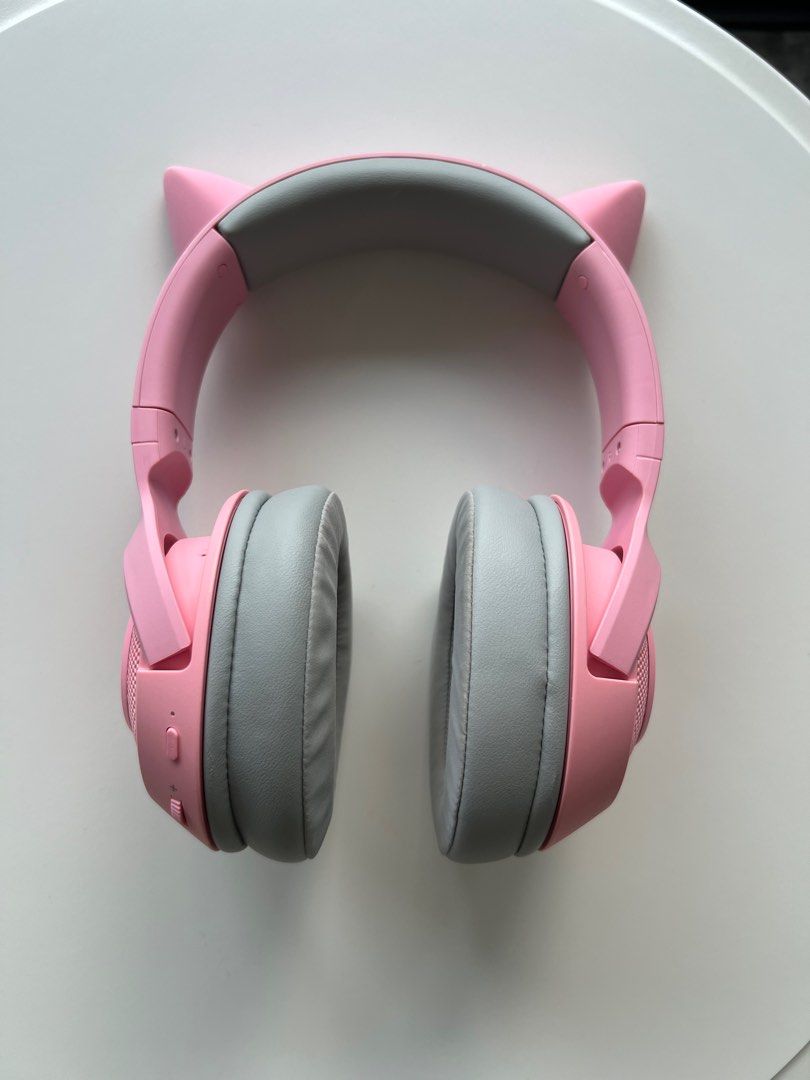 RAZER Kraken BT Kitty Edition Quartz Pink Wireless Gaming Headset ...