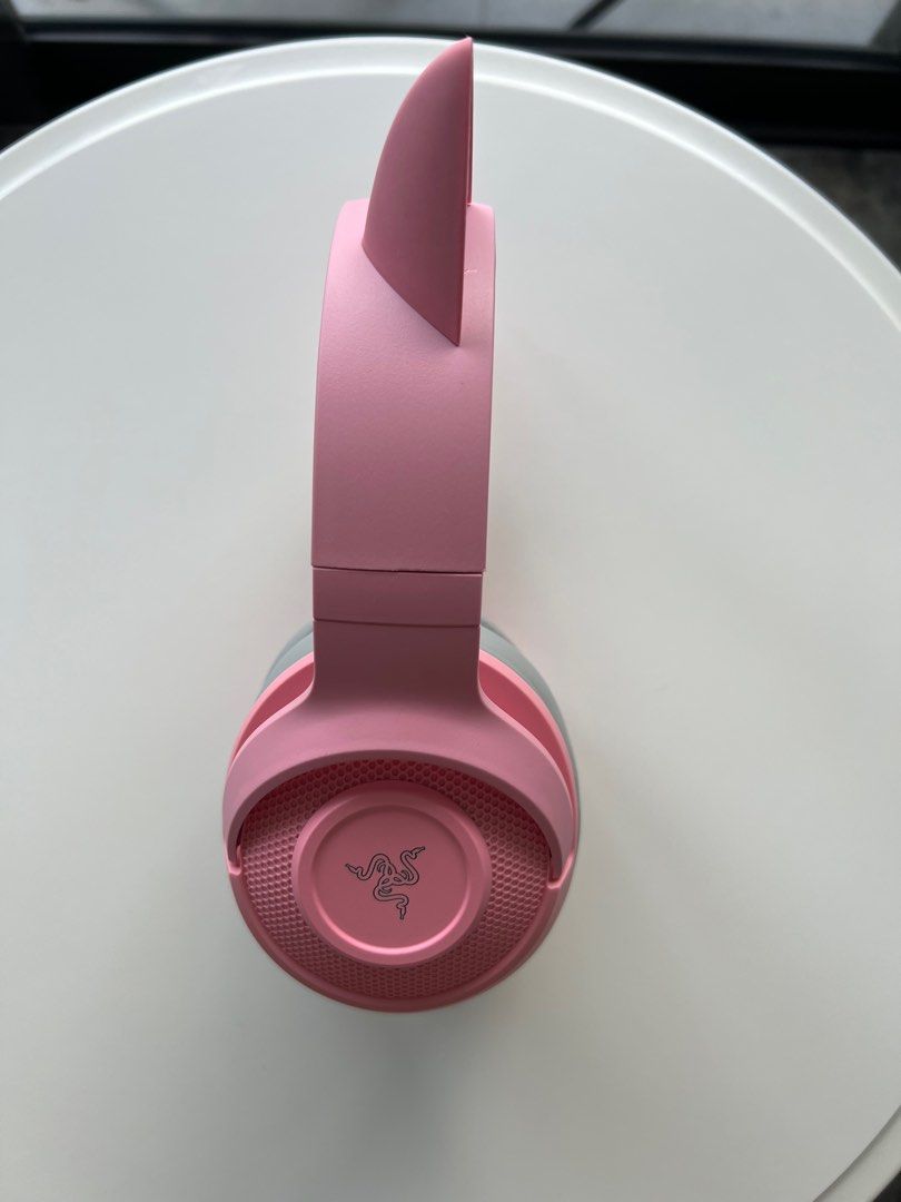 RAZER Kraken BT Kitty Edition Quartz Pink Wireless Gaming Headset ...