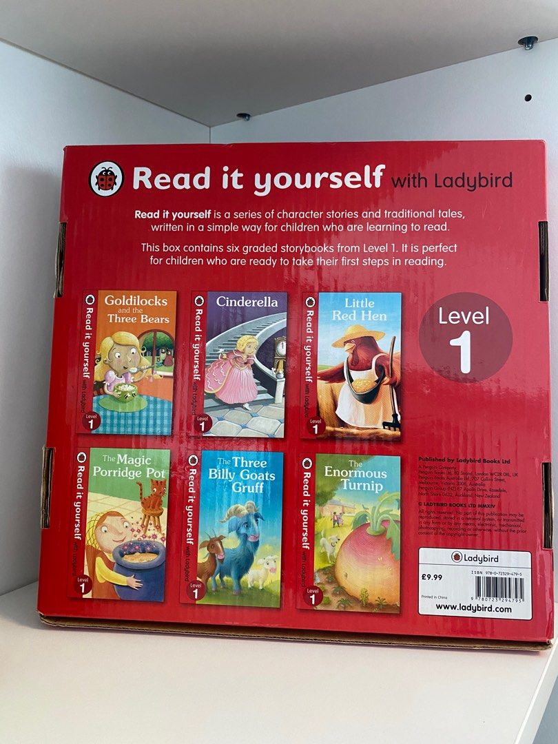 Read it Yourself with Ladybird Level 1, 2, 3 & 4, Hobbies & Toys, Books & Magazines, Children's ...