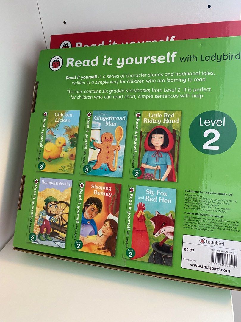 Read it Yourself with Ladybird Level 1, 2, 3 & 4, Hobbies & Toys, Books & Magazines, Children's ...