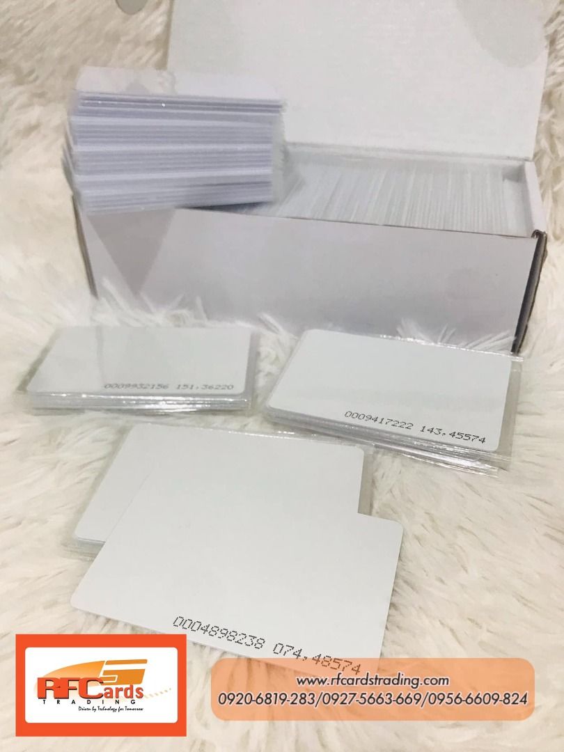 RFID PROXIMITY CARD 125KHZ WITH 18 DIGITS NUMBERS, Mobile Phones ...