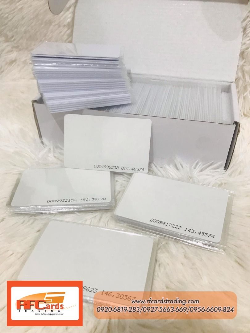 RFID PROXIMITY CARD 125KHZ WITH 18 DIGITS NUMBERS, Mobile Phones ...