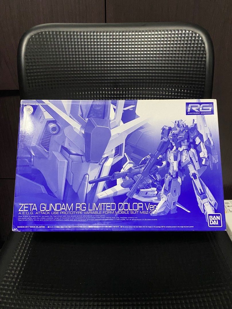 RG 1/144 ZETA GUNDAM RG LIMITED COLOR Ver., Hobbies & Toys, Toys ...