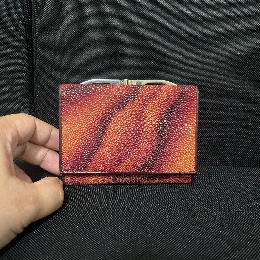 River Stingray Skin Trifold Wallet on Carousell