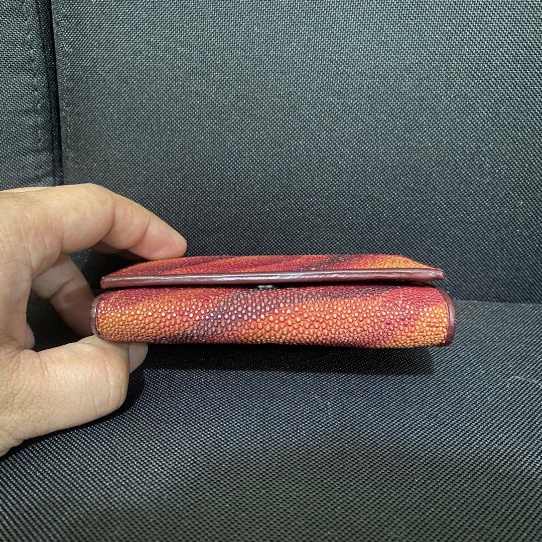 River Stingray Skin Trifold Wallet on Carousell