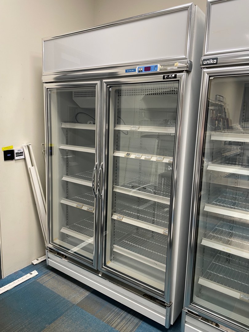 Ruey Shing 2 door glass chiller, TV & Home Appliances, Kitchen ...