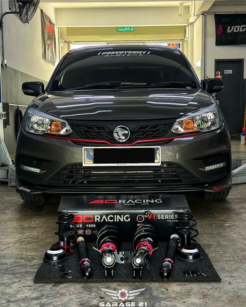 Saga vvt bc racing adjustable absorber, Auto Accessories on Carousell