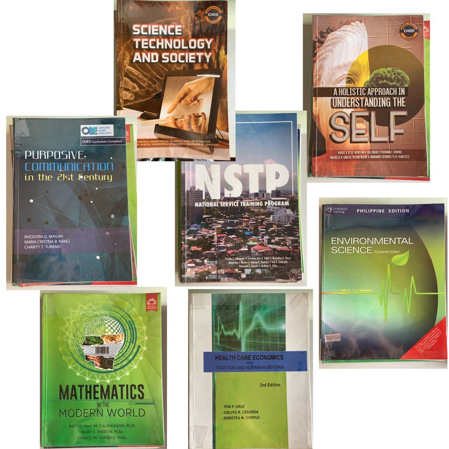 School Books (1st semester - Minor Subjects) FEU-NRMF, Hobbies & Toys ...