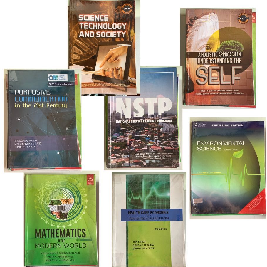 School Books (1st semester - Minor Subjects) FEU-NRMF, Hobbies & Toys ...