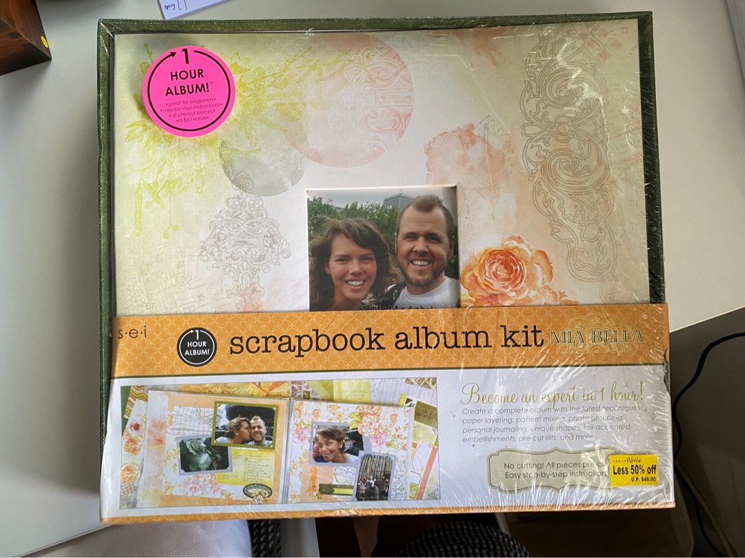 Scrapbook Album Kit, Hobbies & Toys, Stationery & Craft, Handmade Craft ...