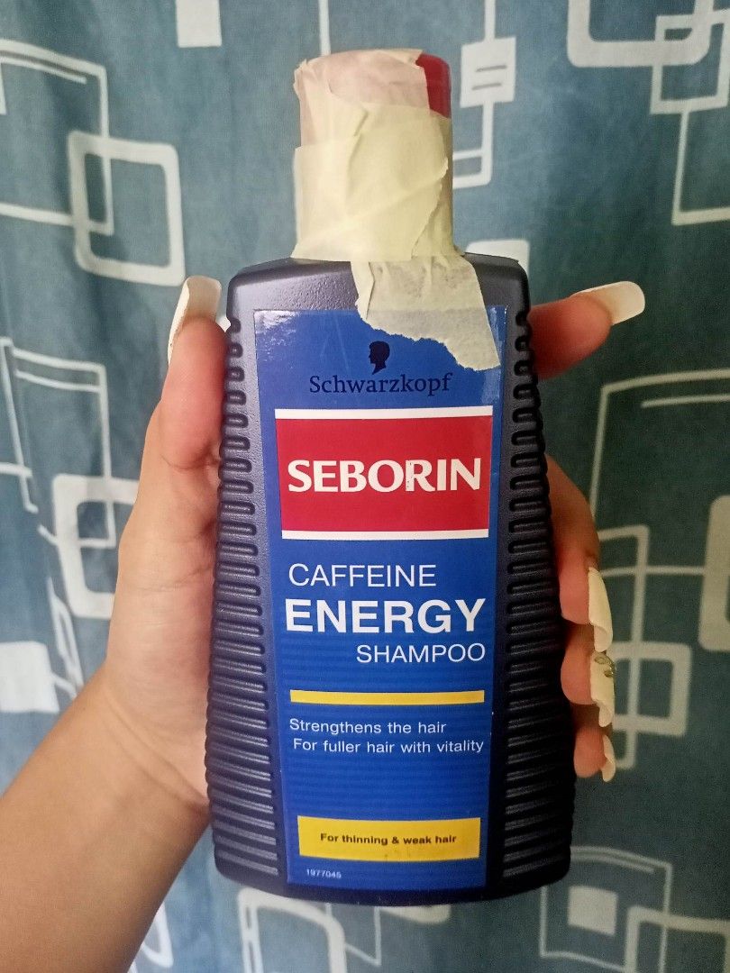 SEBORIN CAFFEINE ENERGY SHAMPOO, Beauty & Personal Care, Hair on Carousell
