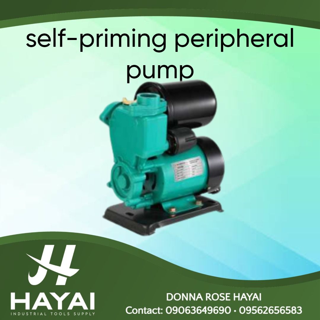 self-priming peripheral pump, Commercial & Industrial, Construction Tools & Equipment on Carousell