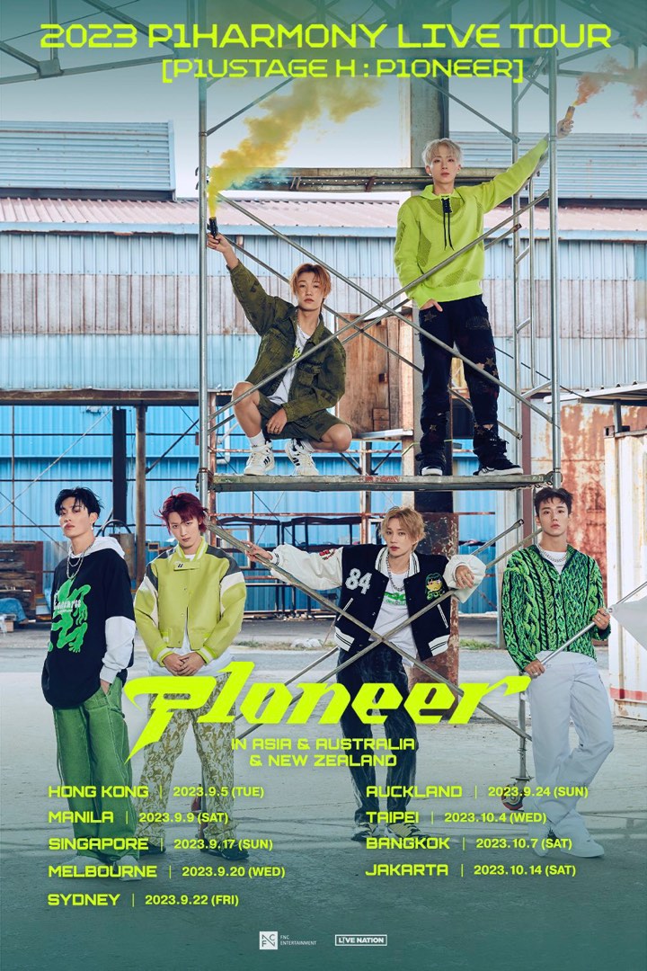 [SELL BYPASS LINKS] WTS P1Harmony LIVE TOUR SINGAPORE CONCERT PH1, Tickets & Vouchers, Event ...